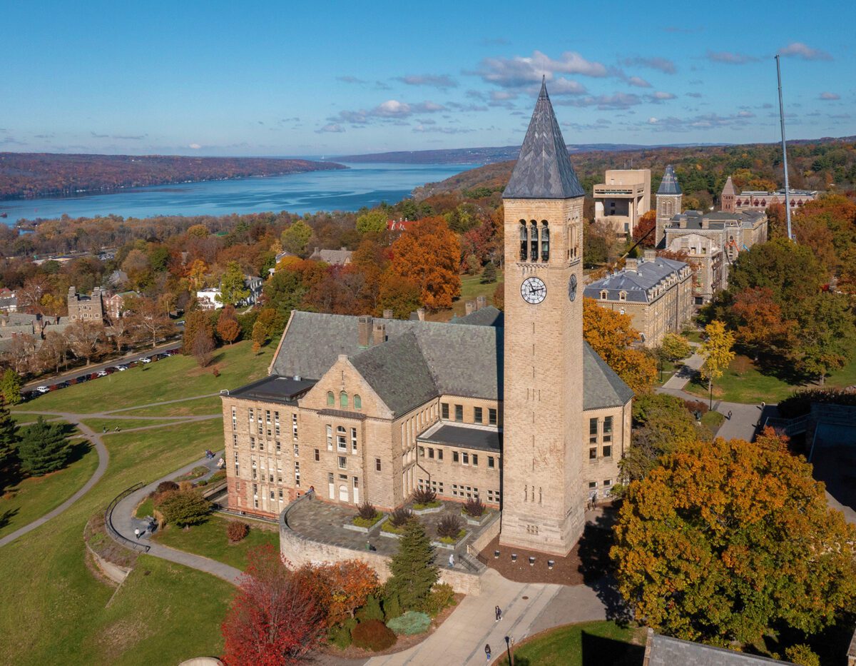 Cornell University McGraw Tower & Uris Library | Welliver